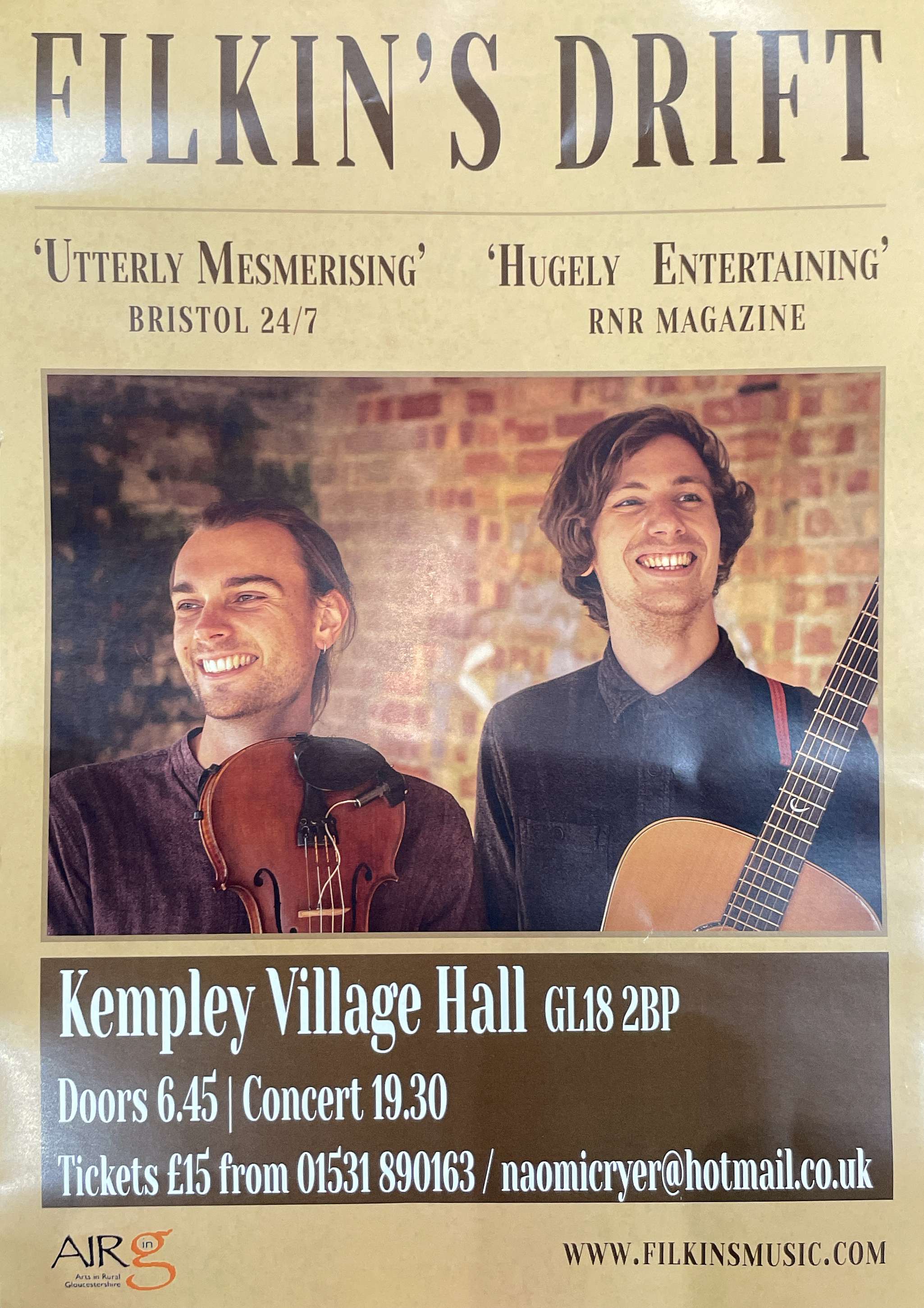Filkins Drift February 2024 | Kempley Village Hall